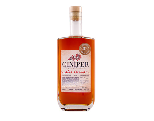 Giniper Sloe Berries - Sloe Gin (500ml) | Incendo Distillery